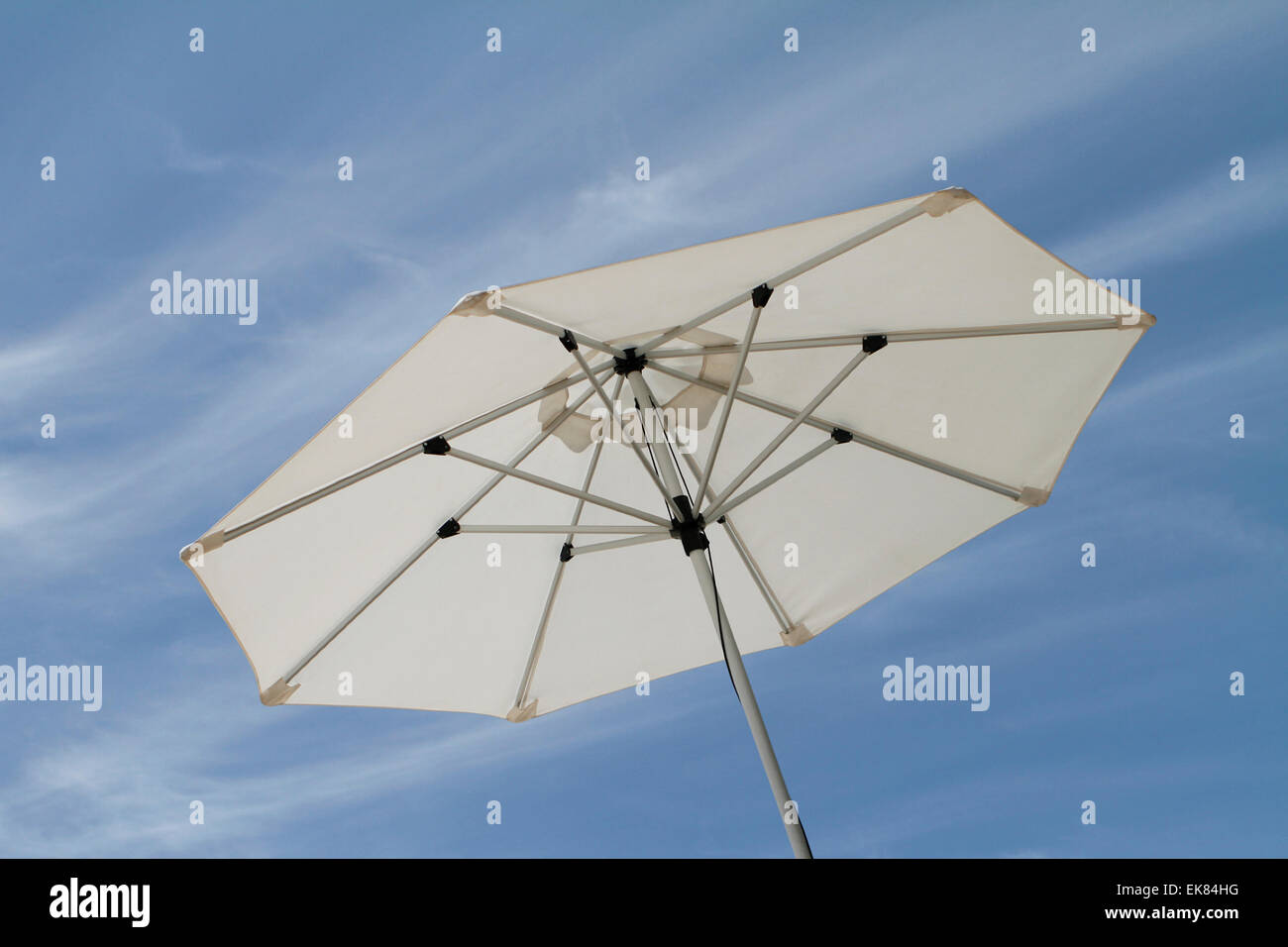Blue parasol sunshade hi-res stock photography and images - Alamy