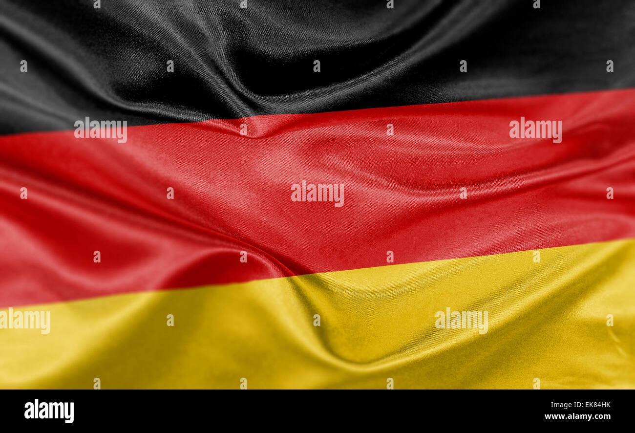 High resolution render of Germany's national flag Stock Photo - Alamy