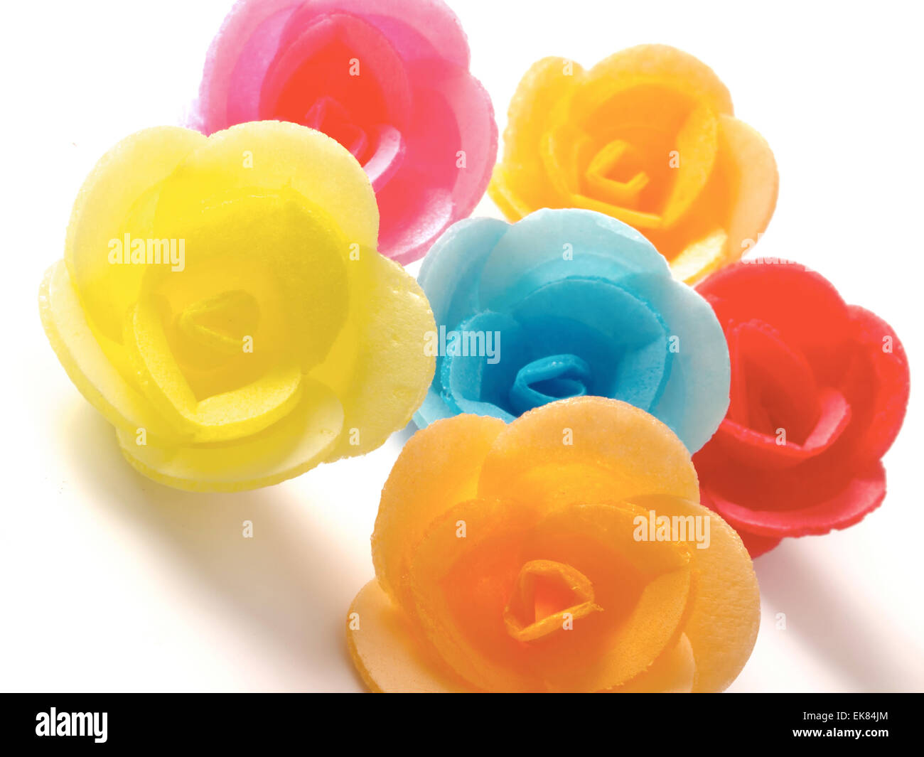 Pink wafer biscuits hi-res stock photography and images - Alamy