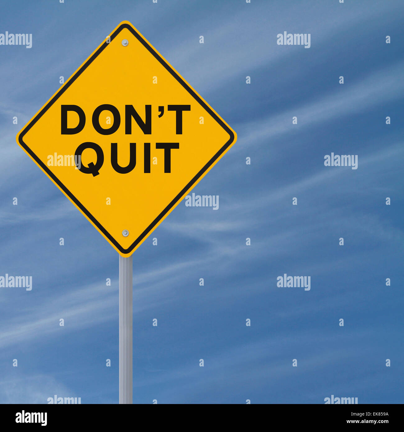 Perseverance road sign hi-res stock photography and images - Alamy