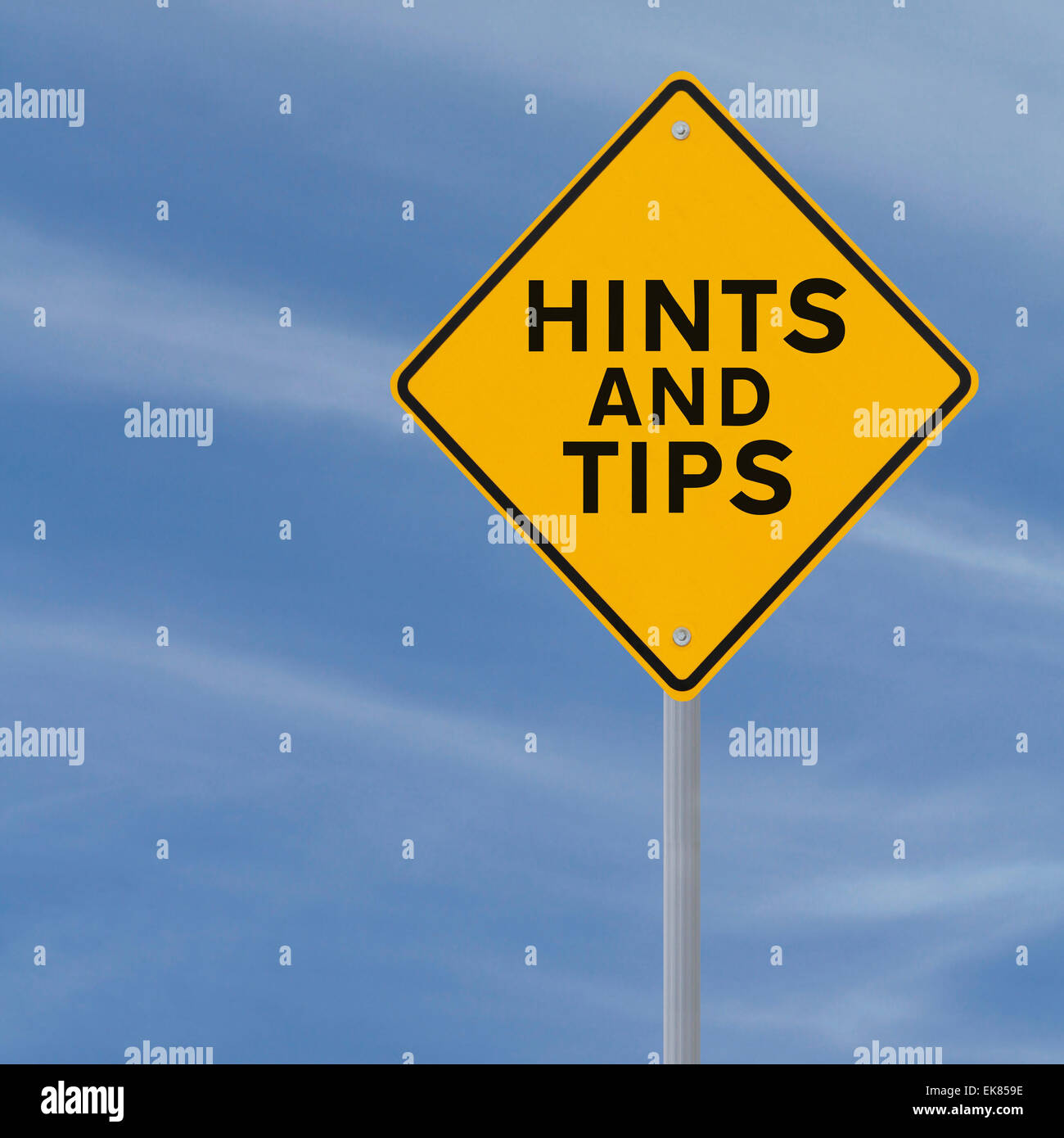 Hints and tips hi-res stock photography and images - Alamy Hints and tips hi-res stock photography and images - Alamy