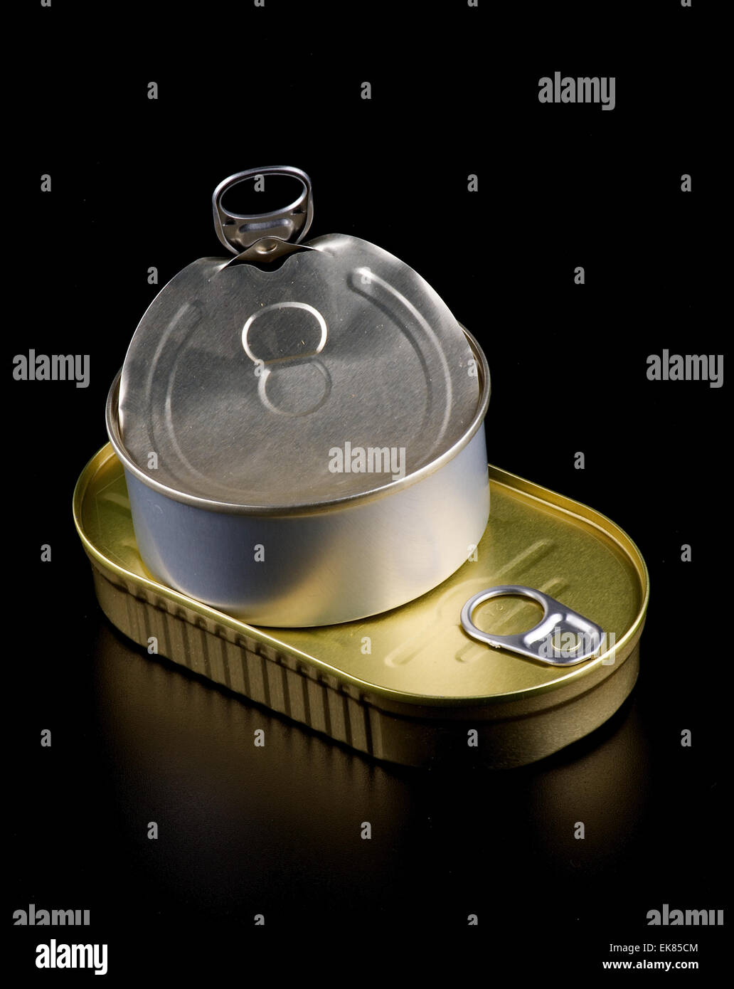 Stack of Canned Goods Stock Photo - Alamy