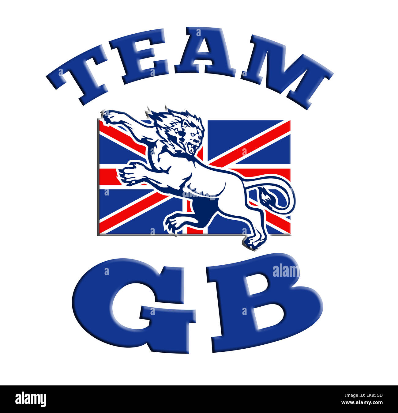 Team gb flag Cut Out Stock Images & Pictures - Alamy