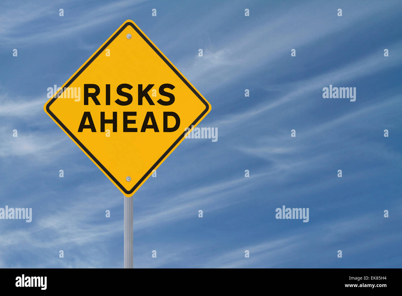 Risks ahead hi-res stock photography and images - Alamy