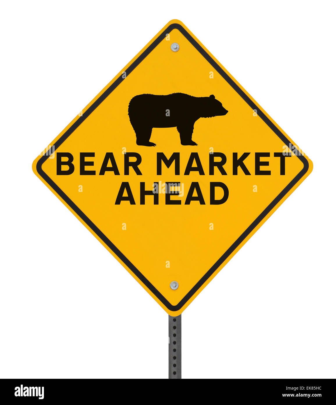Bear Market Ahead Stock Photo - Alamy