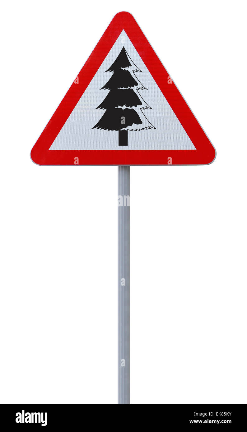 Tree with sign hi-res stock photography and images - Alamy