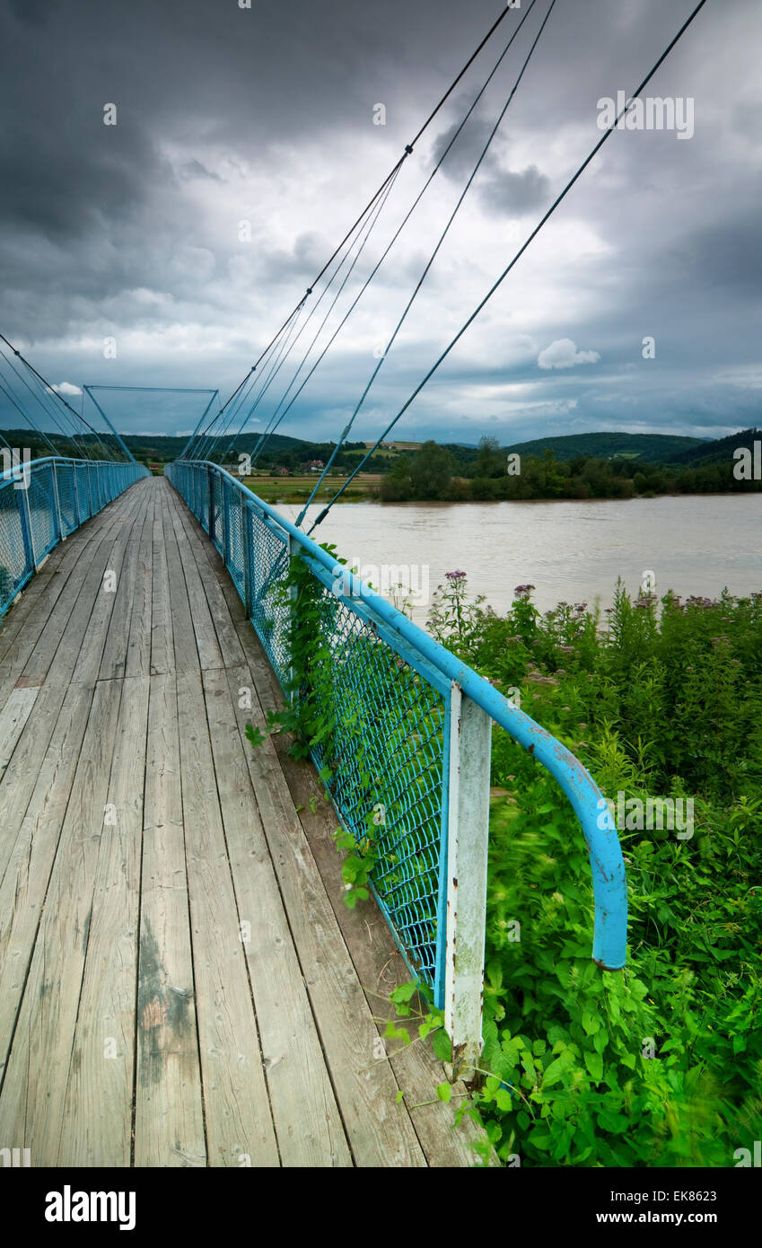 Bridge over river Stock Photo - Alamy