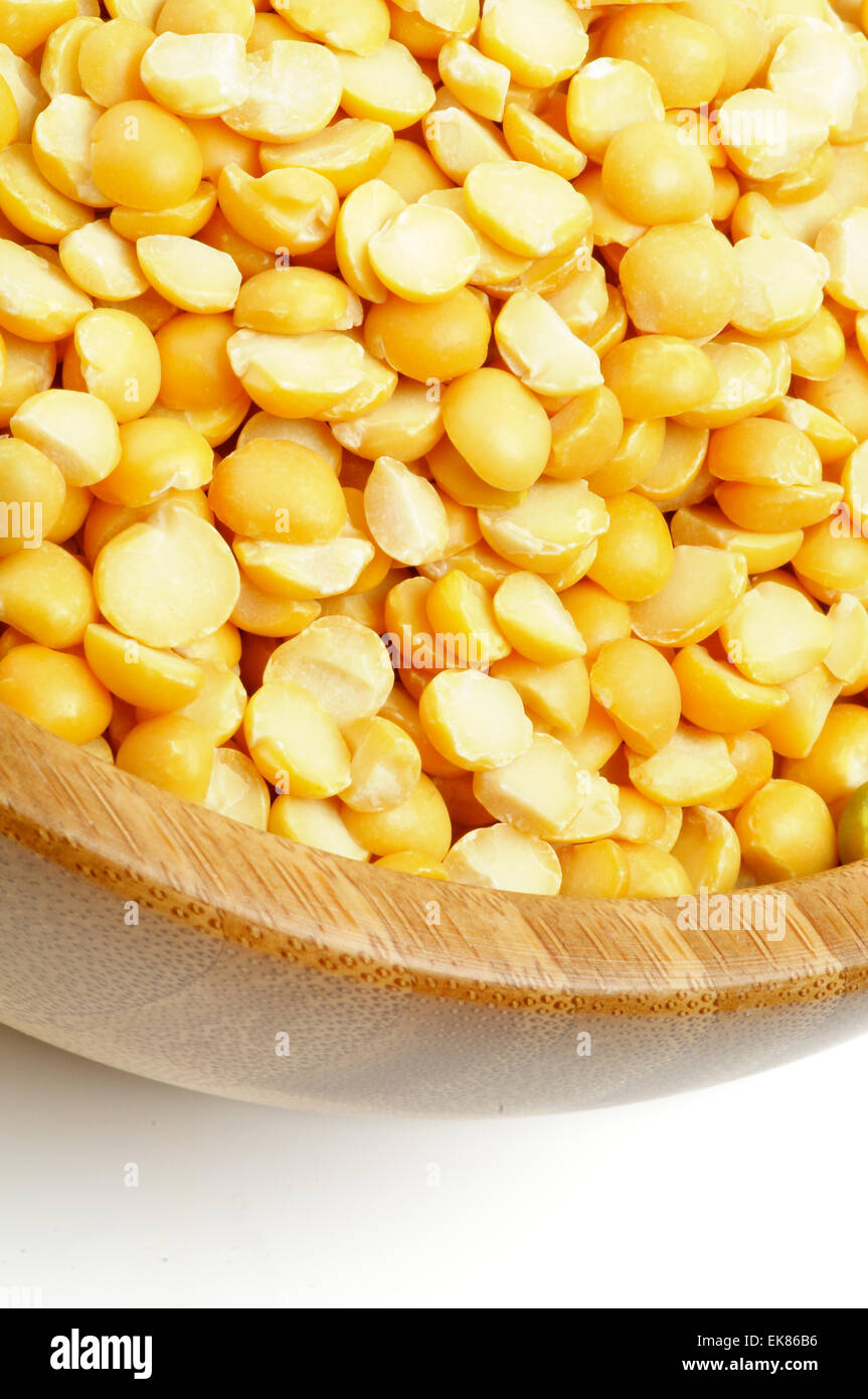 Yellow Split Peas Stock Photo - Alamy