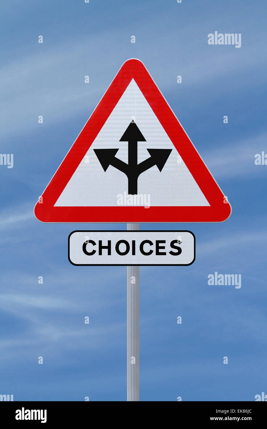 Choices hi-res stock photography and images - Alamy