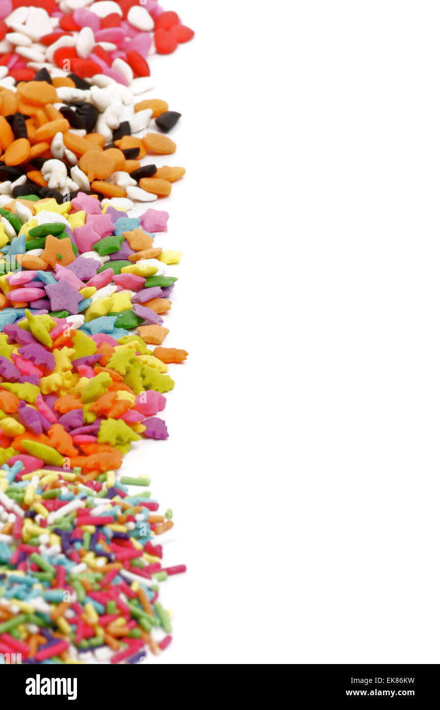 Multi Colored Sprinkles Stock Photo - Alamy