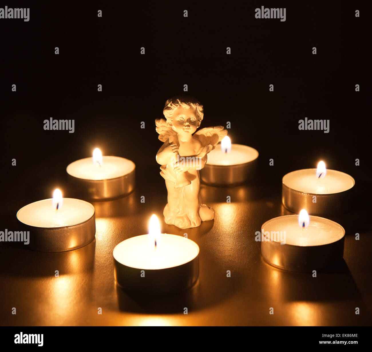 Angel Candles High Resolution Stock Photography and Images - Alamy