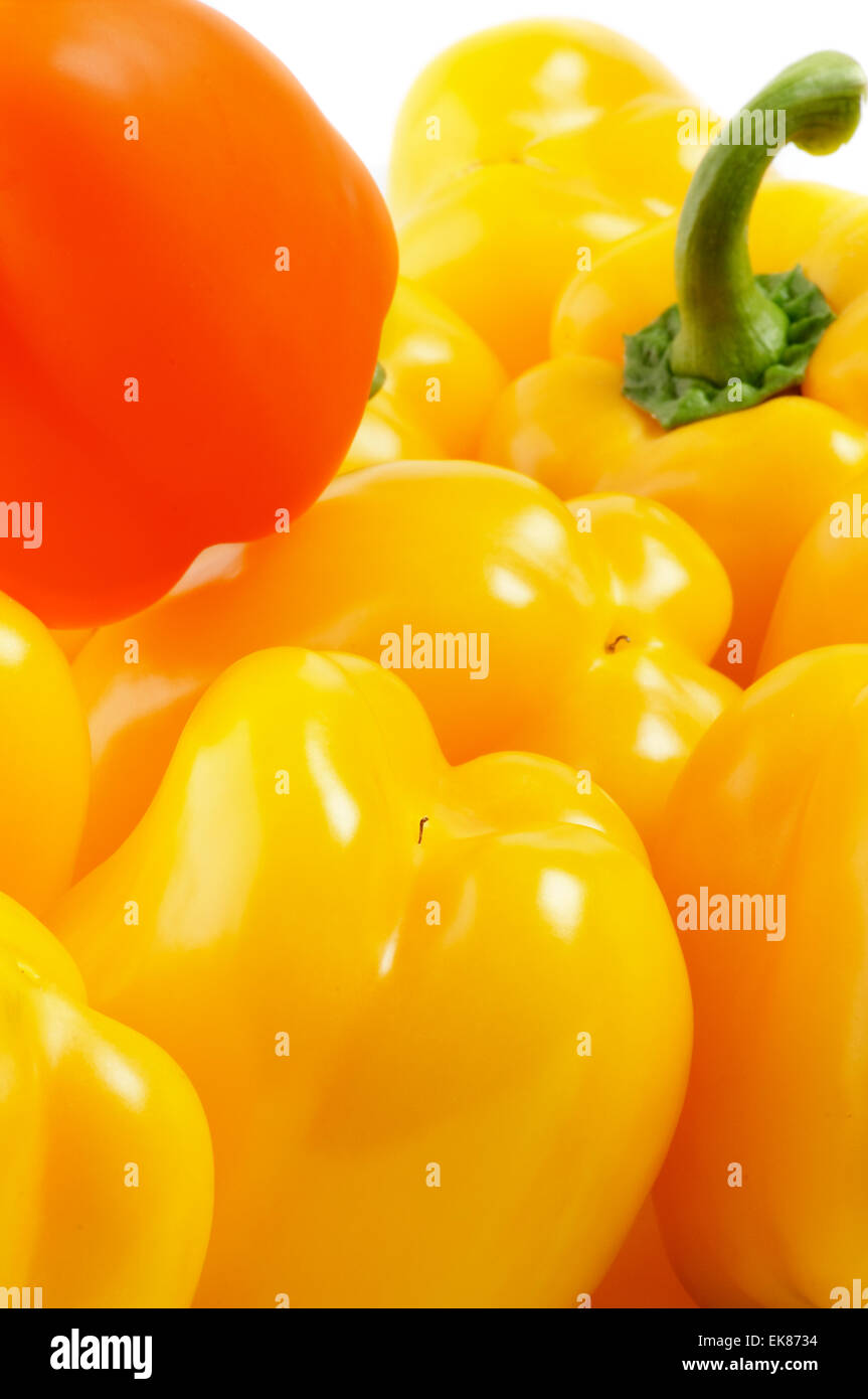 Bell Peppers close up Stock Photo - Alamy