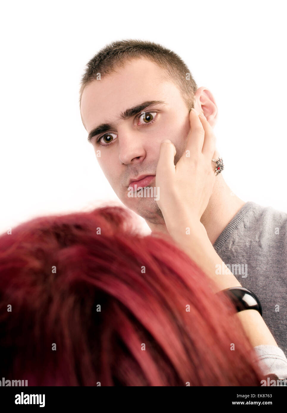 Slap face hi-res stock photography and images - Alamy