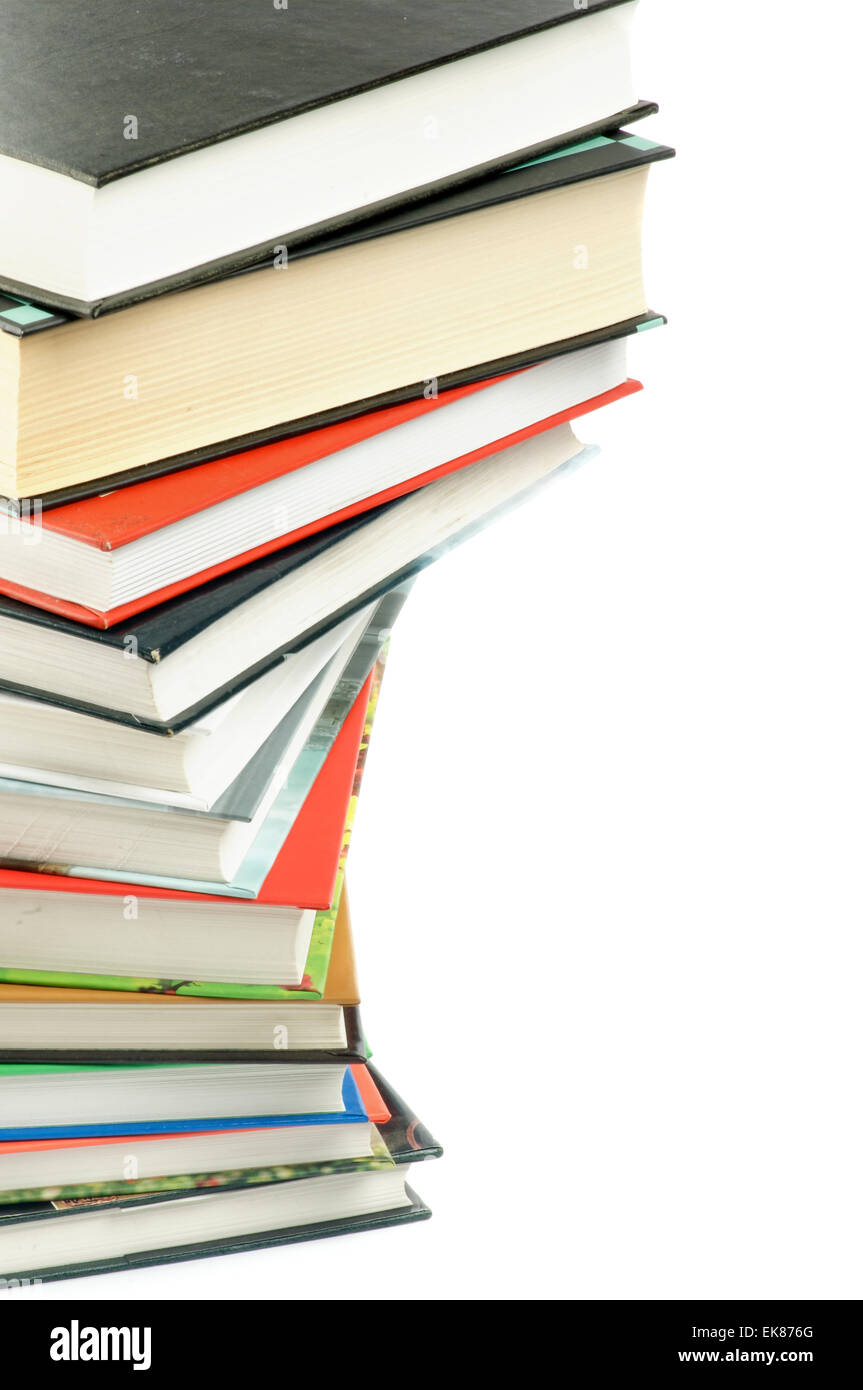 Stack of Books Stock Photo - Alamy