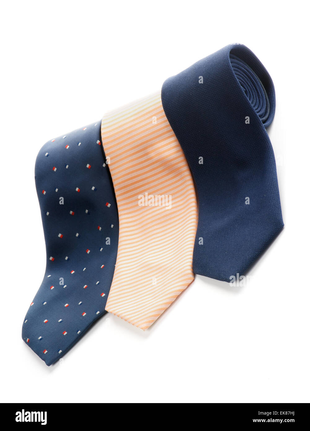 Three multi colored tie hi-res stock photography and images - Alamy
