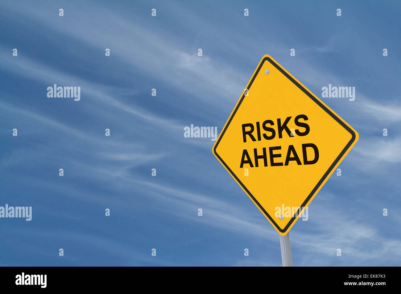 Risks ahead hi-res stock photography and images - Alamy