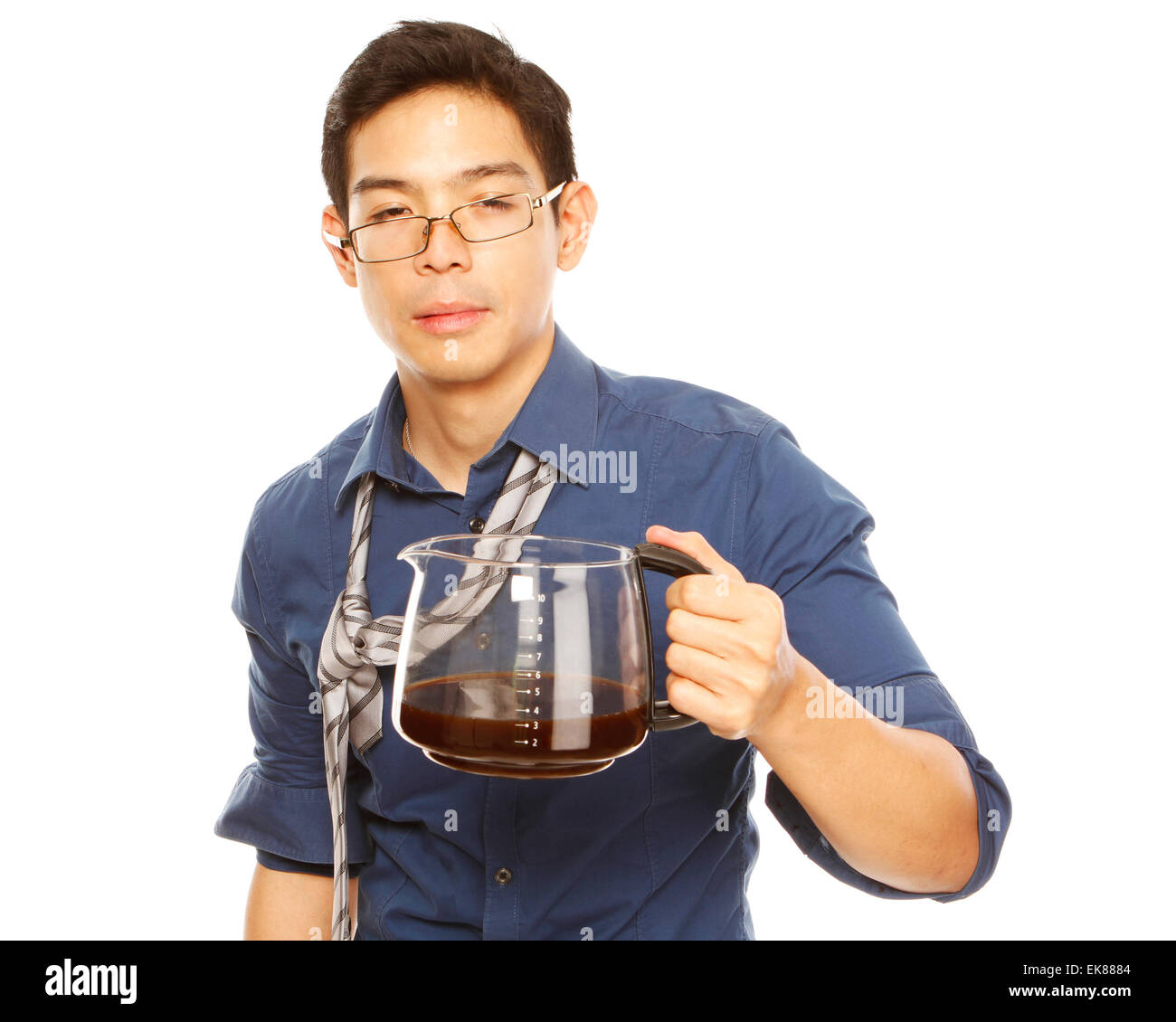 Tired and Sleepy Stock Photo - Alamy
