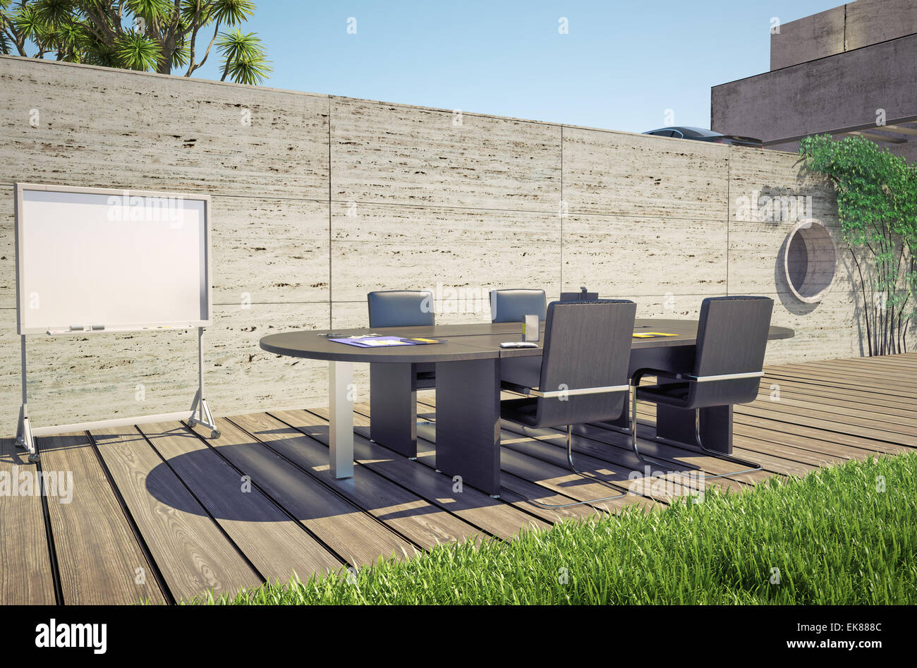 Office exterior 3d hi-res stock photography and images - Alamy