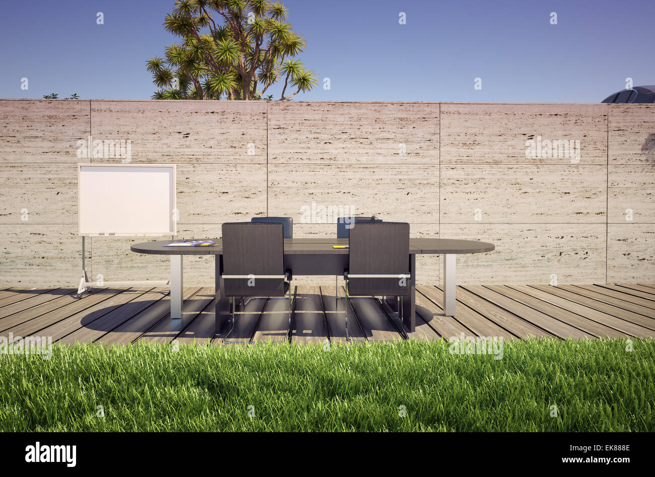 Office exterior 3d hi-res stock photography and images - Alamy
