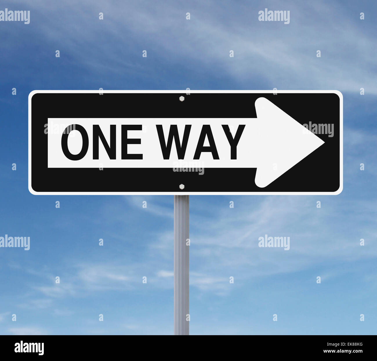 One way hi-res stock photography and images - Alamy