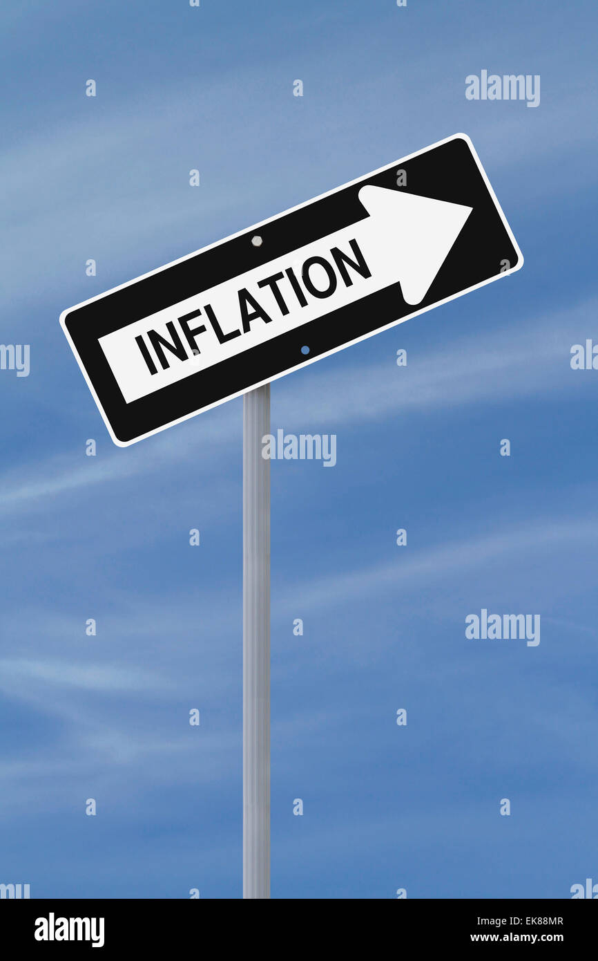 Inflation Going Up Stock Photo - Alamy