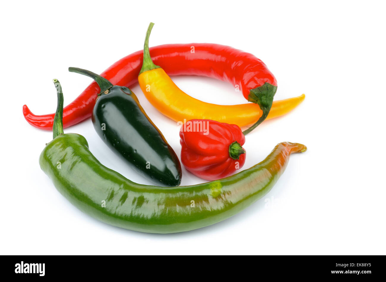 Peppers collection hi-res stock photography and images - Alamy