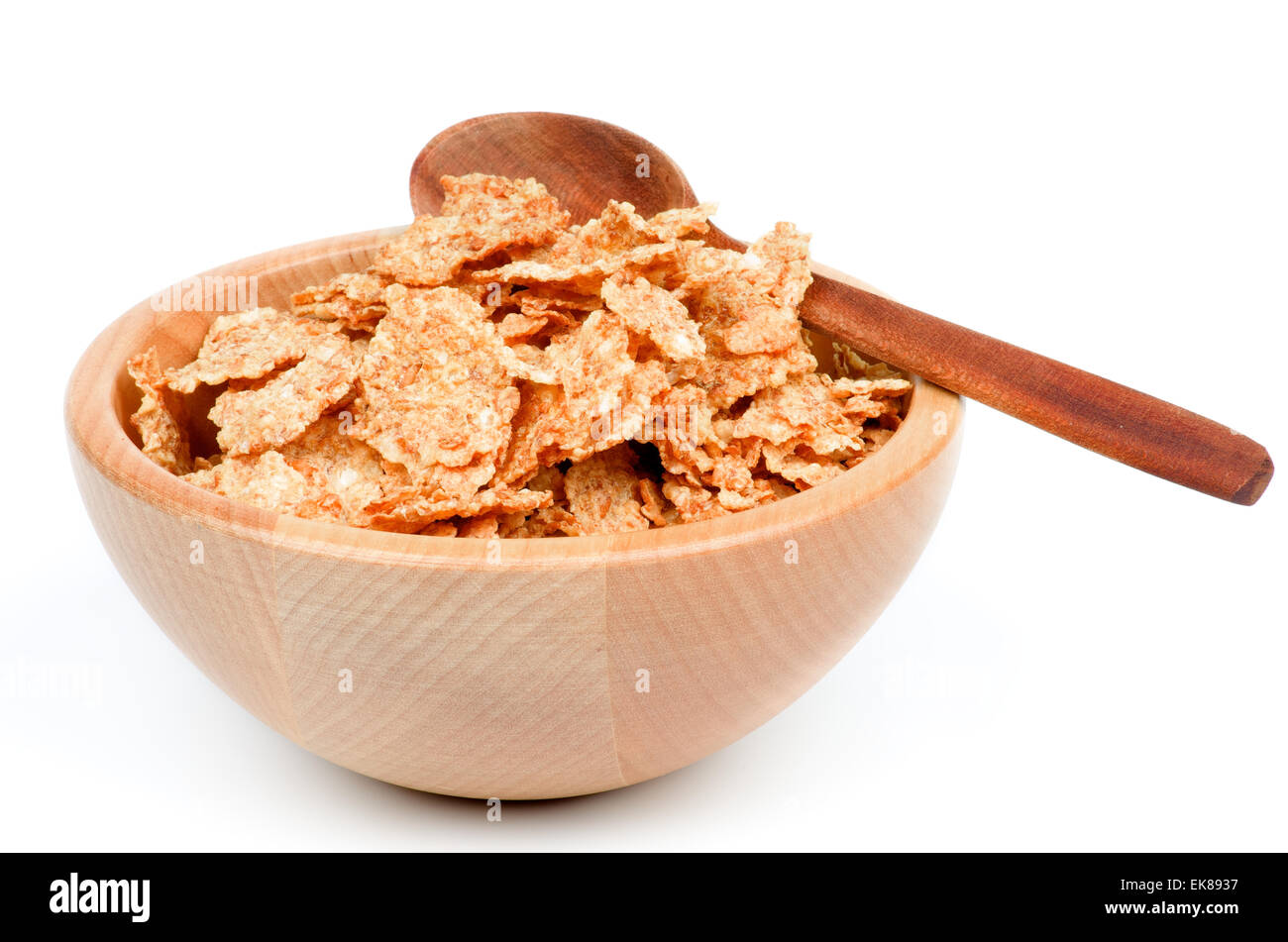 Flakes Breakfast Cereal Stock Photo - Alamy
