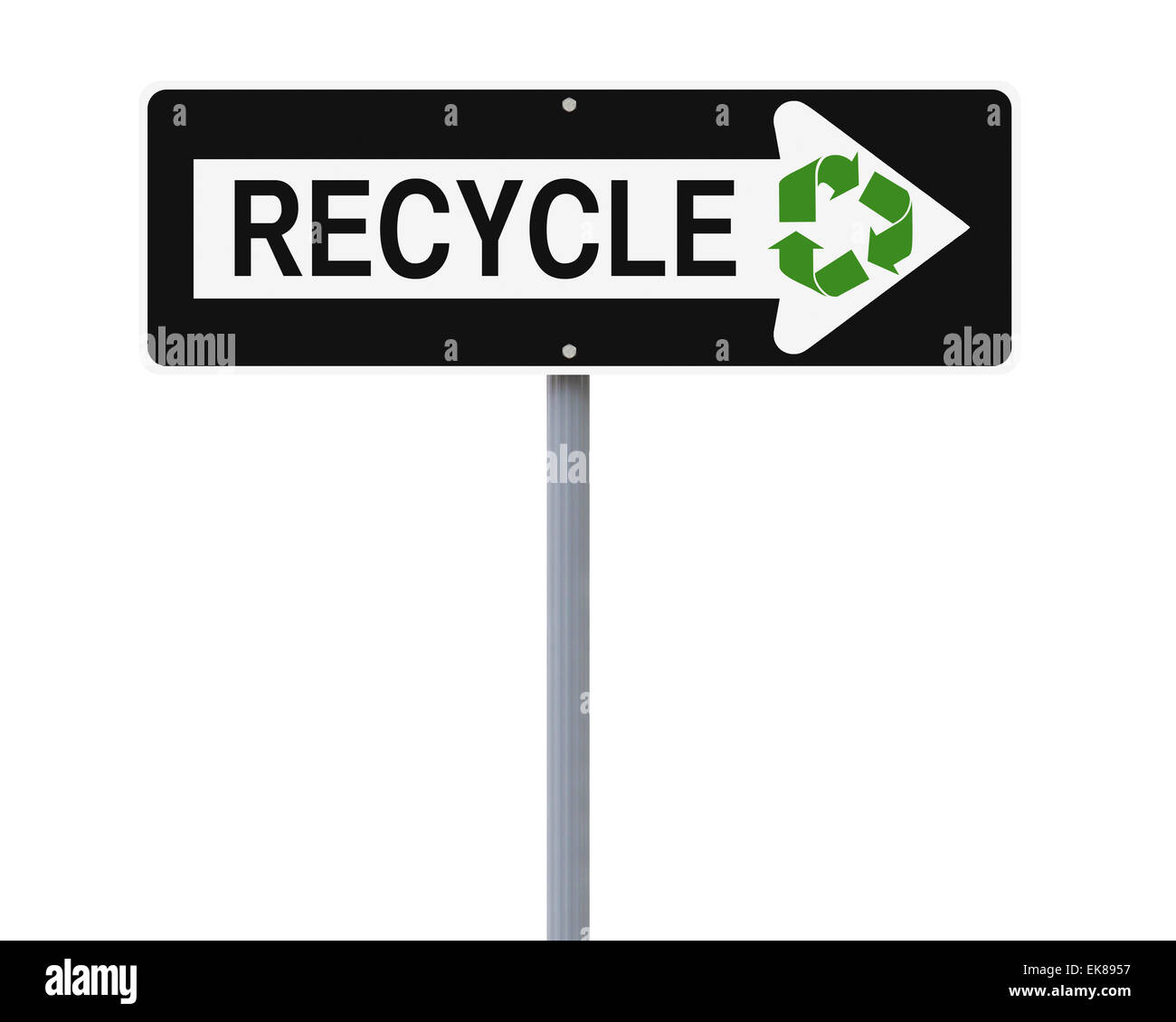 Recycled Traffic Sign Table