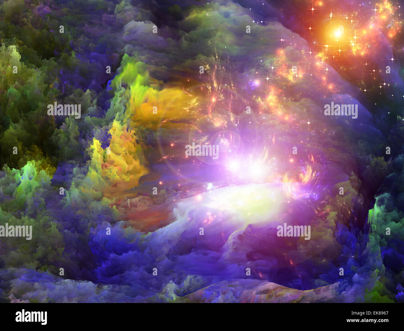Way of Fractal Paint Stock Photo - Alamy