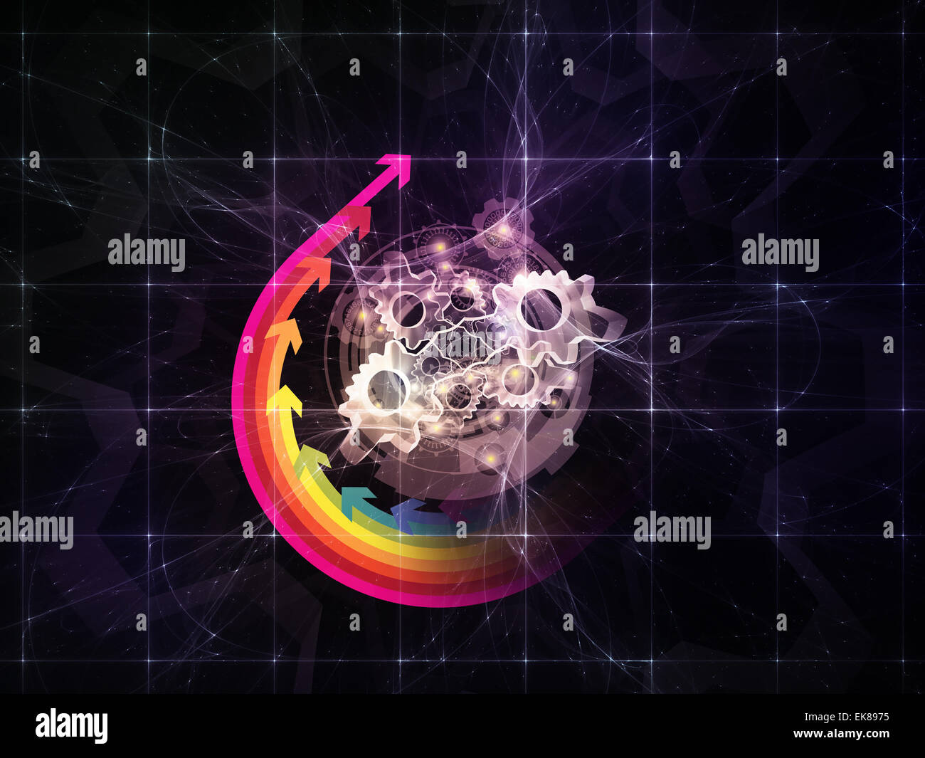 Synergies of Technology Stock Photo - Alamy