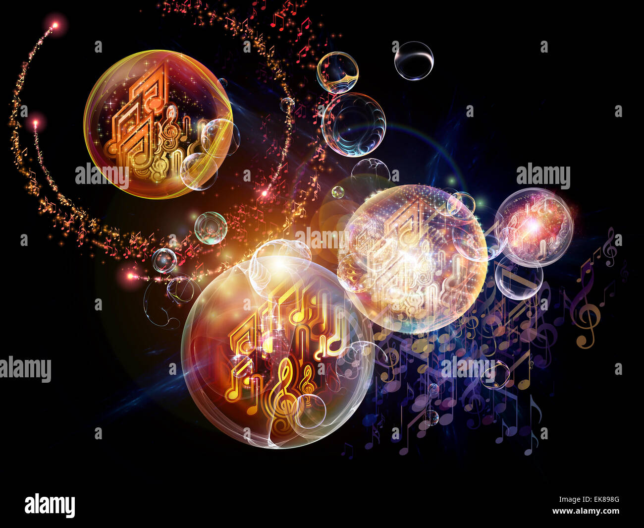 Elements of Music Stock Photo - Alamy