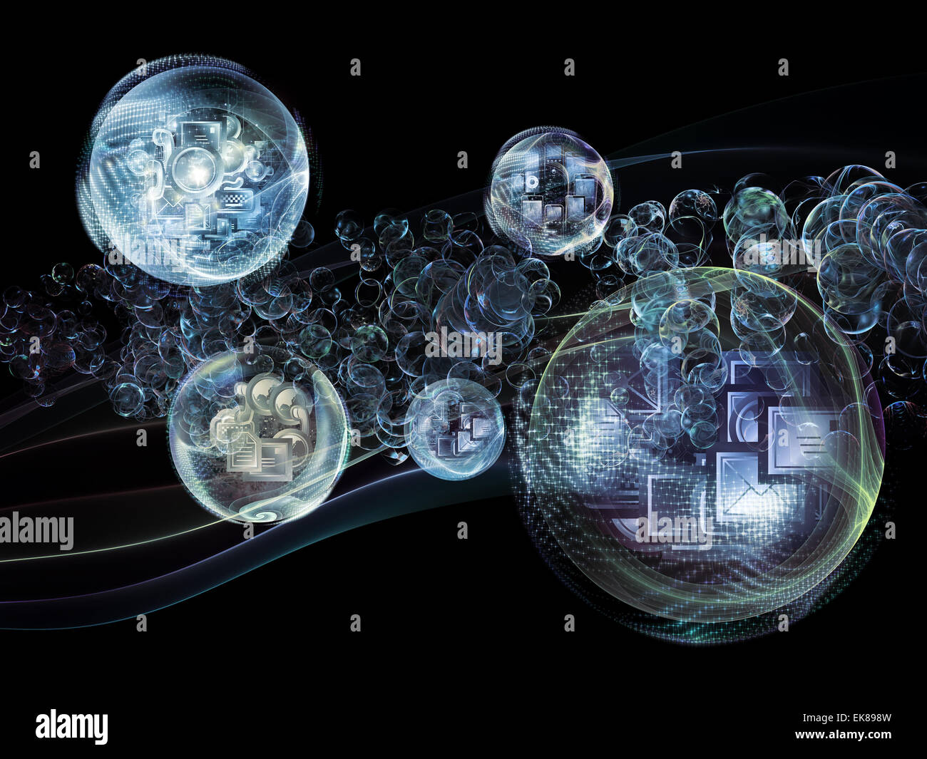 Speed of Information Stock Photo - Alamy