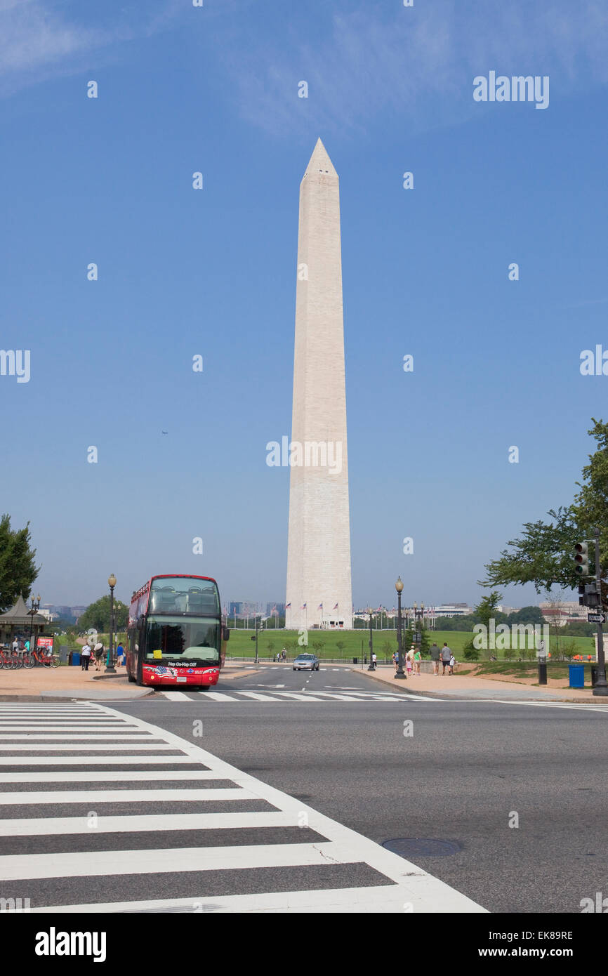 The Washington Monument in America Stock Photo - Alamy