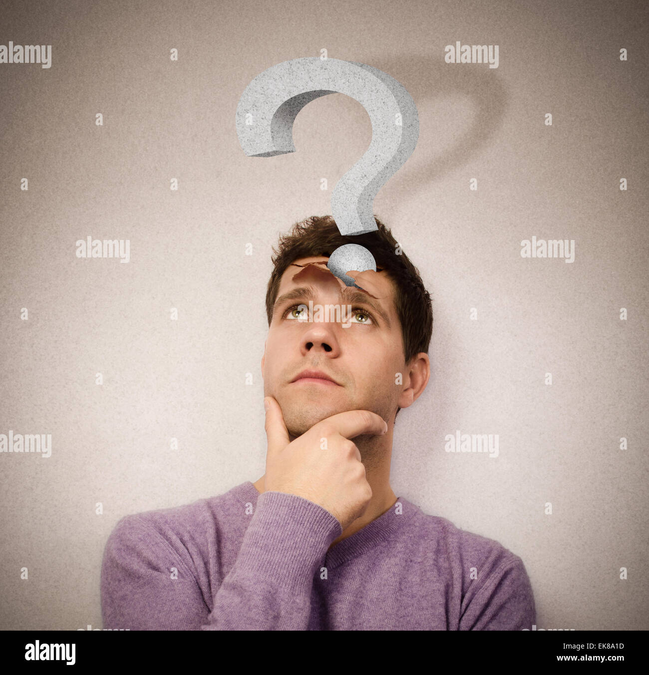 Question mark in hand hi-res stock photography and images - Alamy