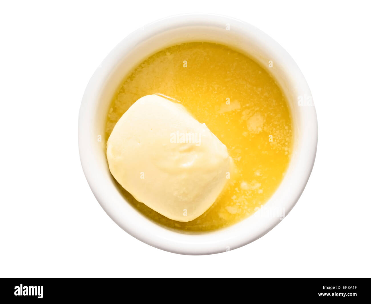Butter margarine milk dairy Cut Out Stock Images & Pictures - Alamy