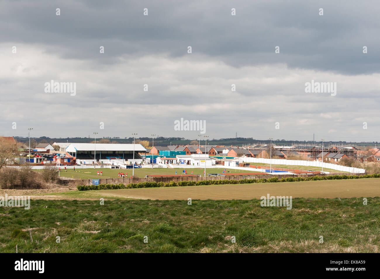 Frickley Athletic Football Club Stock Photo - Alamy