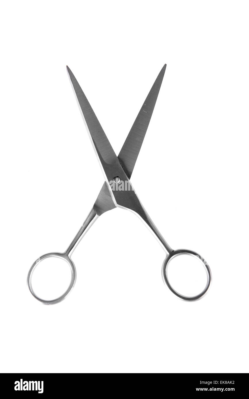 Pair of paper scissors Black and White Stock Photos & Images - Alamy