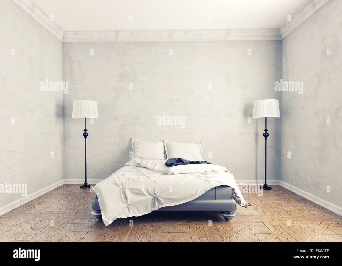 modern bedroom Stock Photo - Alamy