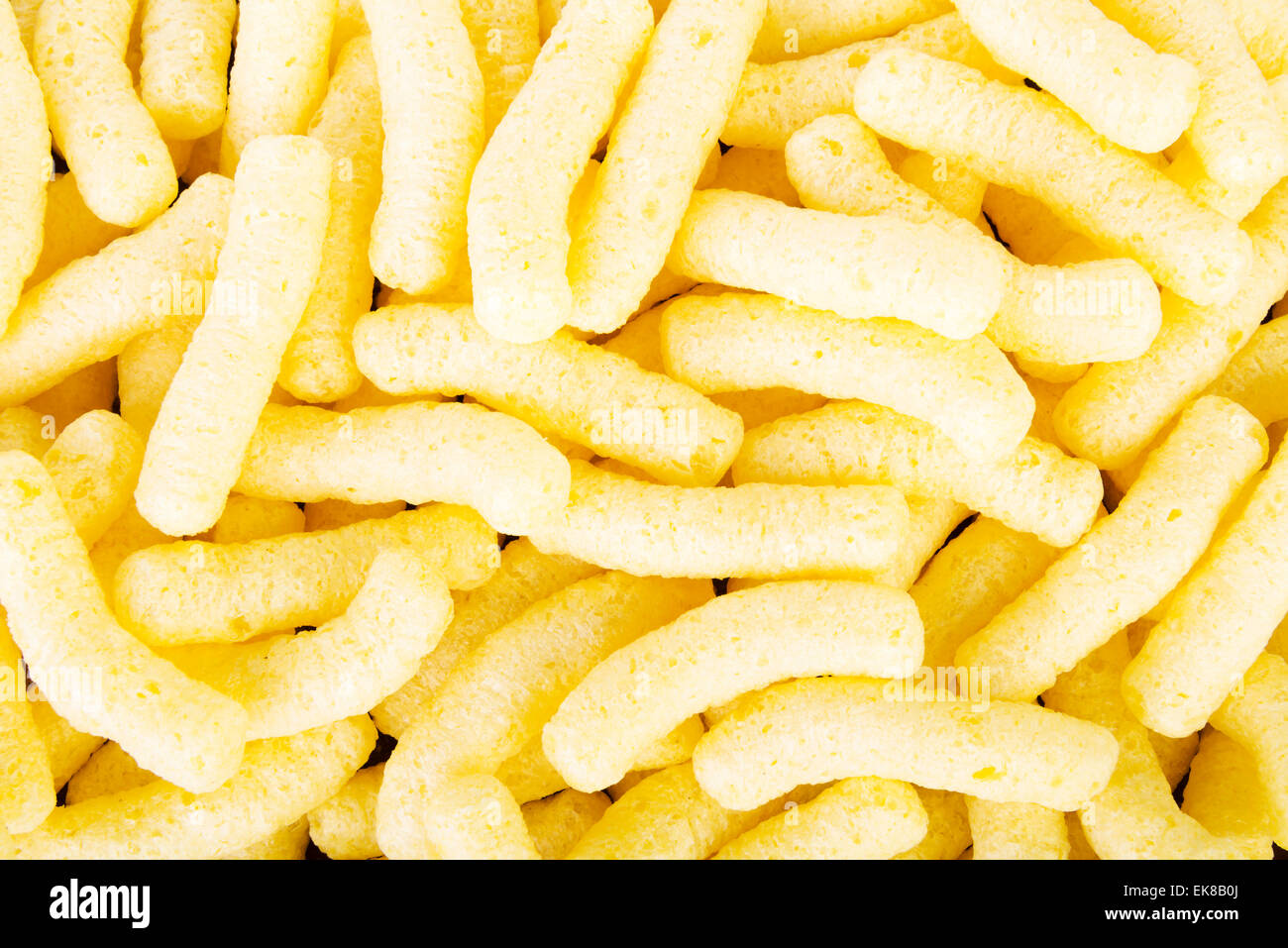 Crunchy corn snacks Stock Photo - Alamy
