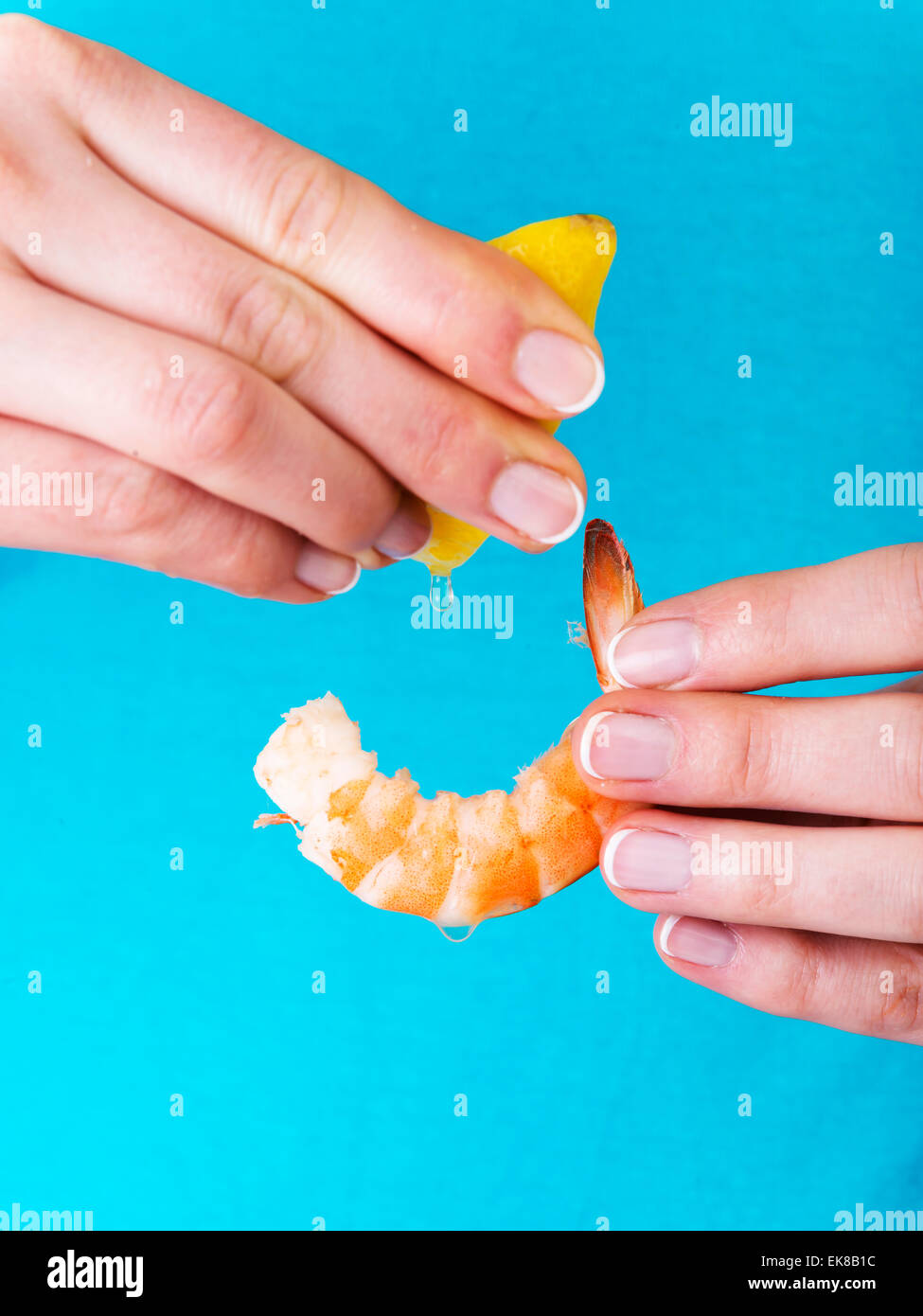 Concept tasty eating shrimp hi-res stock photography and images - Alamy