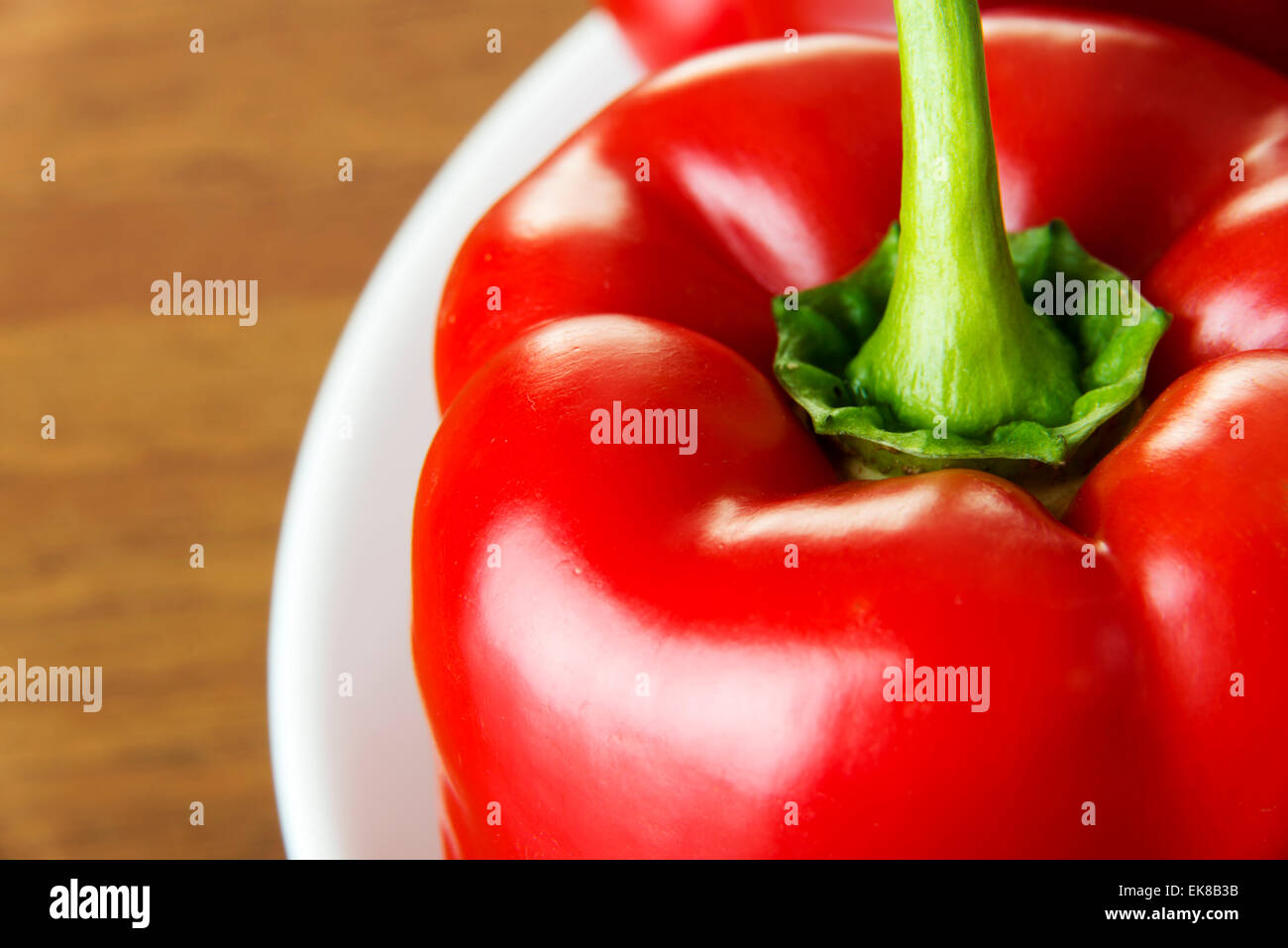 Red sweet pepper Stock Photo - Alamy