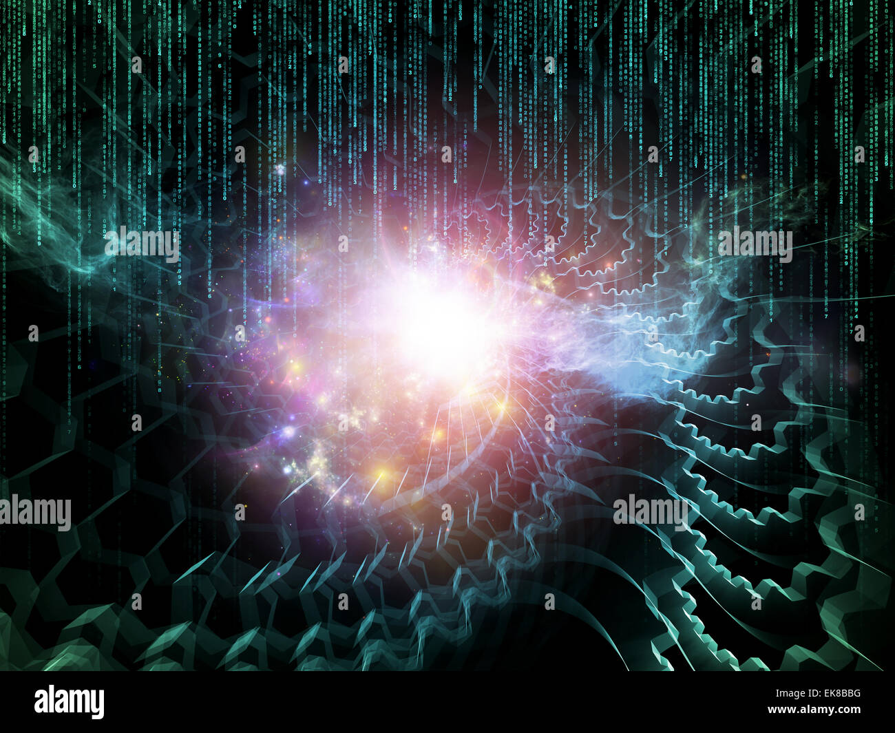 Paths of Technology Stock Photo - Alamy