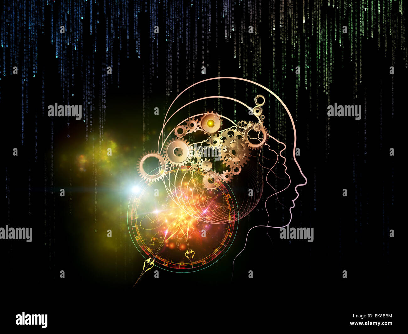 Vision of Technology Stock Photo - Alamy