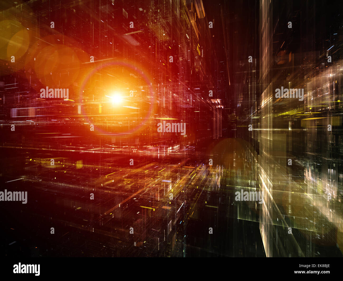 Depth of Technology Stock Photo - Alamy
