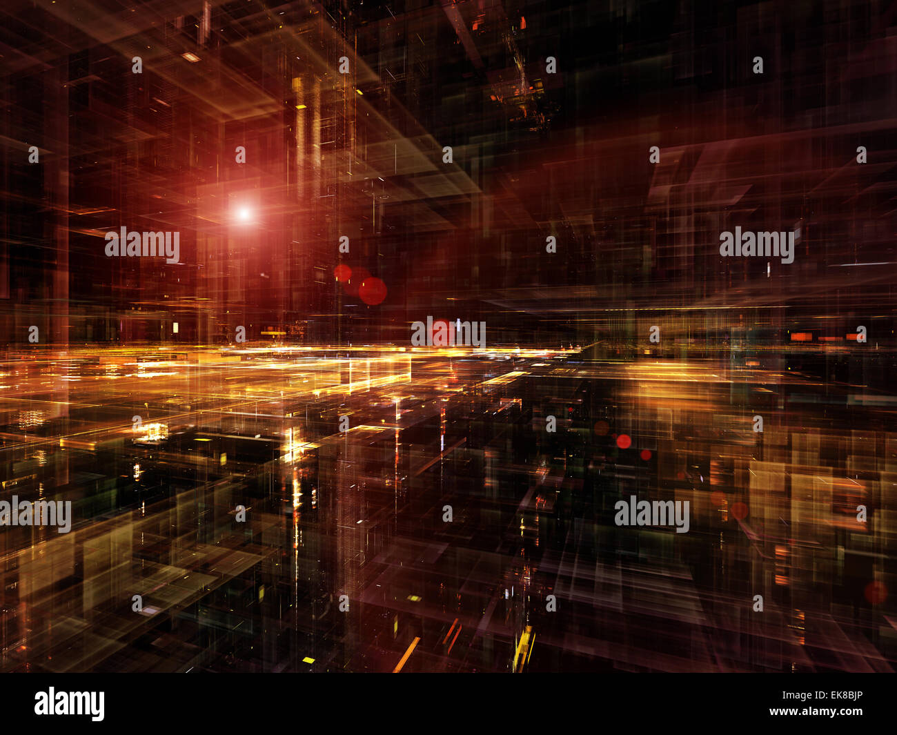 Vision of Technology Stock Photo - Alamy