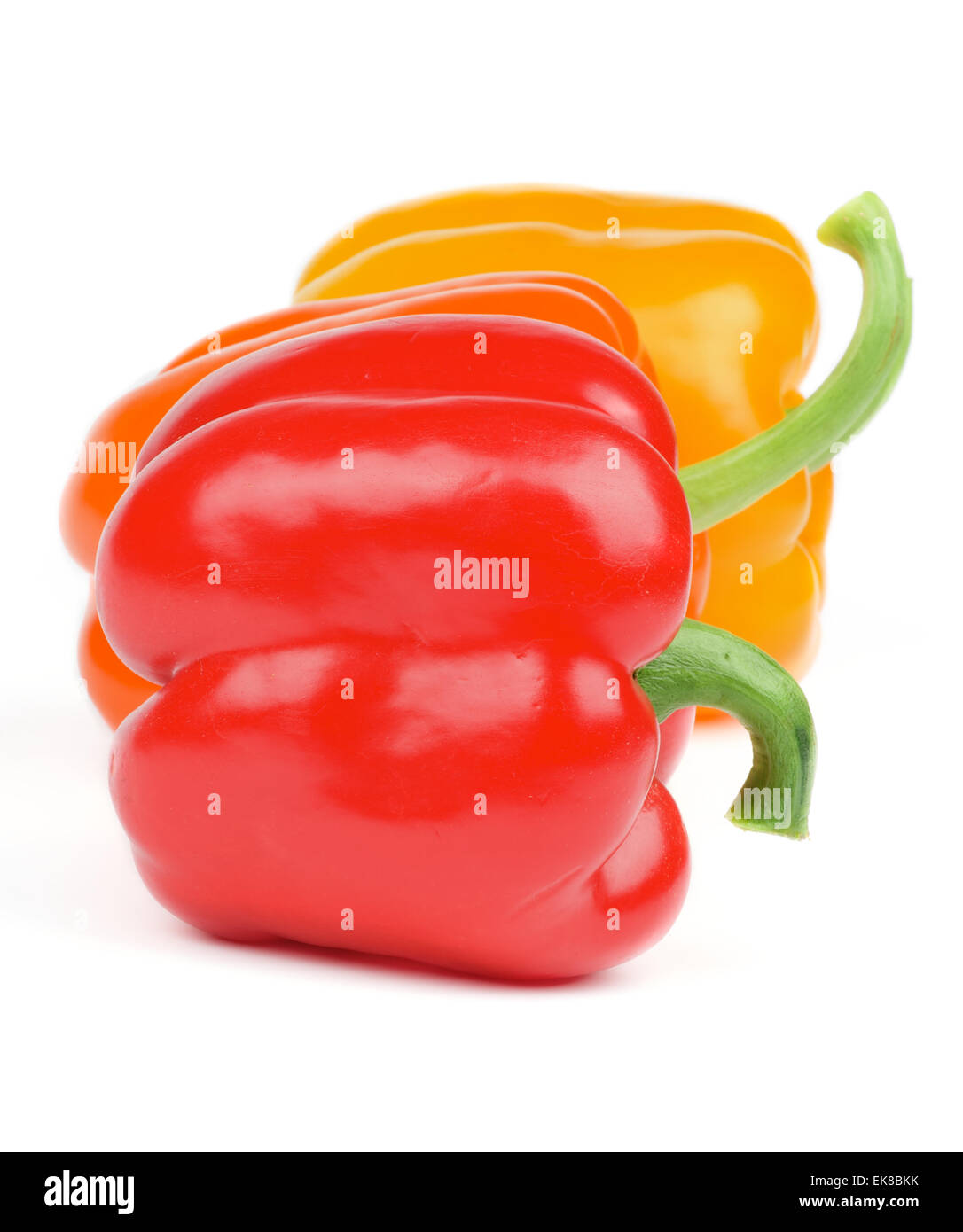Bell peppers in a row hi-res stock photography and images - Alamy