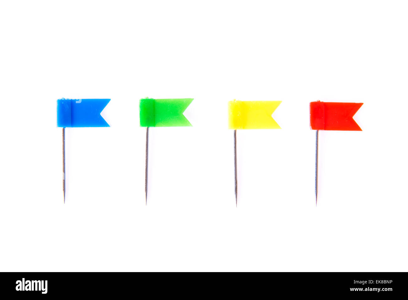 Push pinned Cut Out Stock Images & Pictures - Alamy