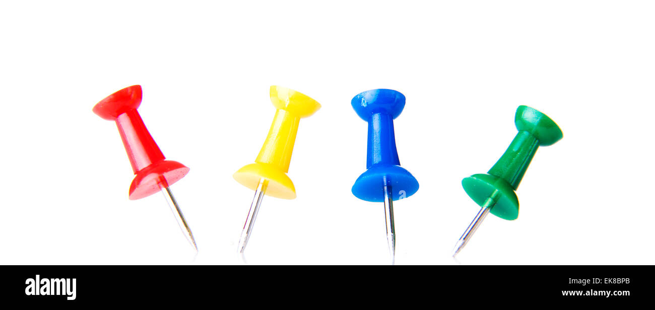 Push pinned Cut Out Stock Images & Pictures - Alamy