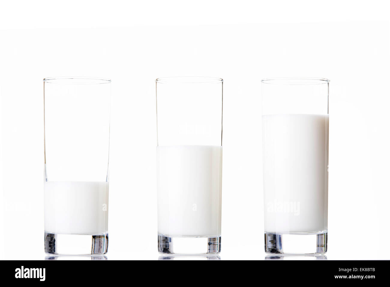 Glass of milk Stock Photo - Alamy