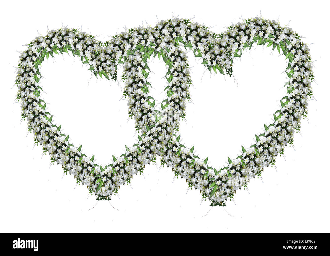 Red hearts from paper Cut Out Stock Images & Pictures - Alamy